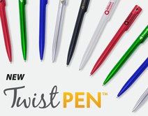 BENTCIL :: Promotional Products, Bent Pens and Pencils, Gator Clips ...